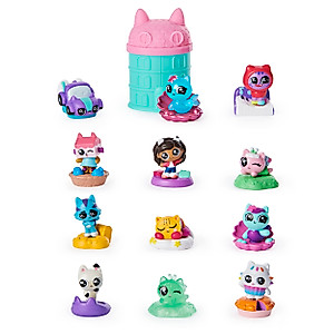 Gabby's Dollhouse Purrfect Dollhouse & Mini Toy Figure Dolls Bundle