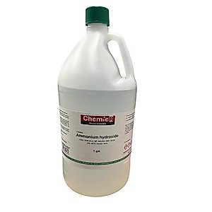 Ammonium Hydroxide 29% - ACS Reagent Grade - 1 Gallon (Via Ground Shipping only)