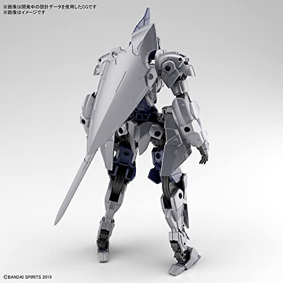 BANDAI Spirits 1/144 EXM-A9k Spinatio, 1/144 inch (30 mm), 1/144 Scale, Color-Coded Plastic Model