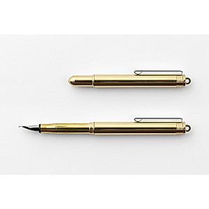 Traveler's company Brass Fountain Pen