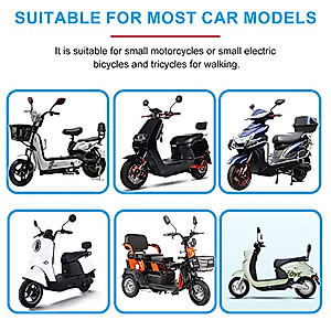 caichuxiye Mobility Scooter Tiller Cover,Mobility Scooter Tiller Cover Electric Scooter Cover Scooter Rain Cover Pride Scooter Mirrors Accessories for Honda Suzuki Ducati Kawasaki BMW.