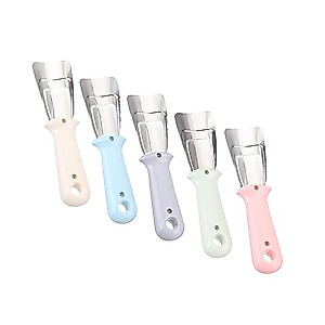 10 pcs Refrigerator for car Stainless Steel Refrigerator Stainless Steel Shovel deicing Scoops defrost Shovel Refrigerator ice Scraper Clean defrosting Spatula