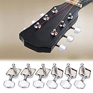 Acoustic Guitar Tuning Pegs 3R 3L Guitar String Chrome Tuning Pegs Tuners Machine Heads for Guitar Parts