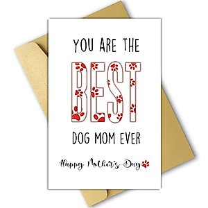 Card for Mom Mother's Day Card, Funny Birthday Greeting Card for Mommy Mama, Original Rude Punch Her Face Humor Card for Mother