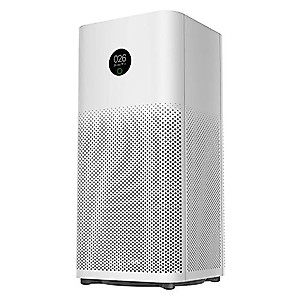Mi Air Purifier 3H for home, high efficiency filter eliminate 99.97% smoke pollen dust, quiet for large space up to 484sq ft, for living room, bedroom