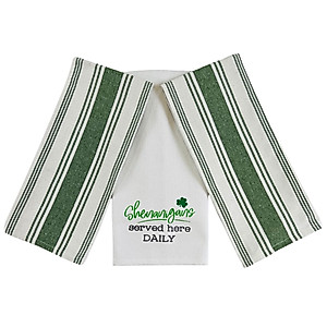 St. Patrick's Day Kitchen Towels: Fun Irish Shenanigans with Plaid Clover All Over Towels (Clover Shenanigans)