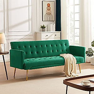 ERYE Green Velvet 70.07" W