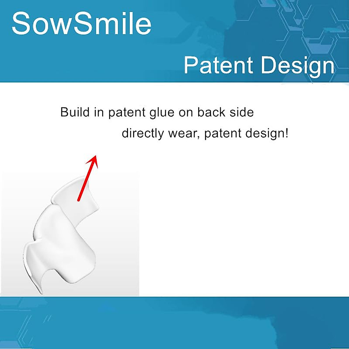 SowSmile Latest Snap Smile Dental Single Missing Teeth Gap Repairing Fake Toothth Cover Perfect Smile Veneers