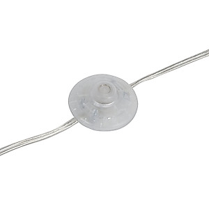 Decor Therapy Framboise Fringe Shade Floor Lamp, Gold Leaf