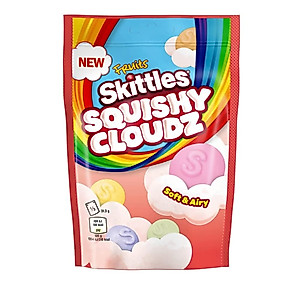 Skittles Fruits Squichy Cloudz Candy Gummies 70g per pack ( Case of 14 )