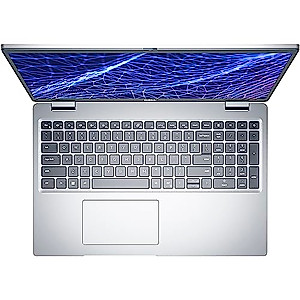 Dell 2023 Latitude 5000 5530 Business Laptop Computer, 15.6" FHD, 12th Gen Intel 10 Cores i5-1235U, 16GB DDR4 RAM, 512GB PCIe SSD, WiFi 6, Bluetooth 5.2, Backlit Keyboard, Silver, Windows 11 Pro