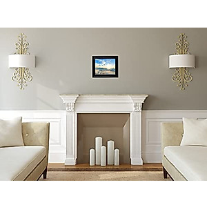 Smashed Banana 16x20 Black Museum Gallery Picture Frame - Extra Wide Curved Molding - Display Photos Posters or Artwork - Premium Designer Profile