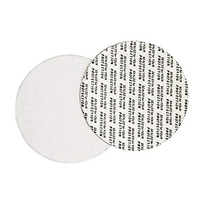 100 PCS (Diameter 1inch) Self Adhesive Pressure Sensitive Gasket Press Seal Cap Liners Foam Seal Safety Tamper Seals Aluminum Foil Gasket Waterproof Sealing Film for Jar Bottle Vial Container