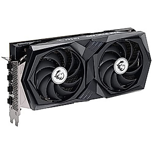 MSI Gaming GeForce RTX 3060 12GB 15 Gbps GDRR6 192-Bit HDMI/DP PCIe 4 Twin-Frozr Torx Fan Ampere RGB OC Graphics Card (RTX 3060 Gaming X 12G)