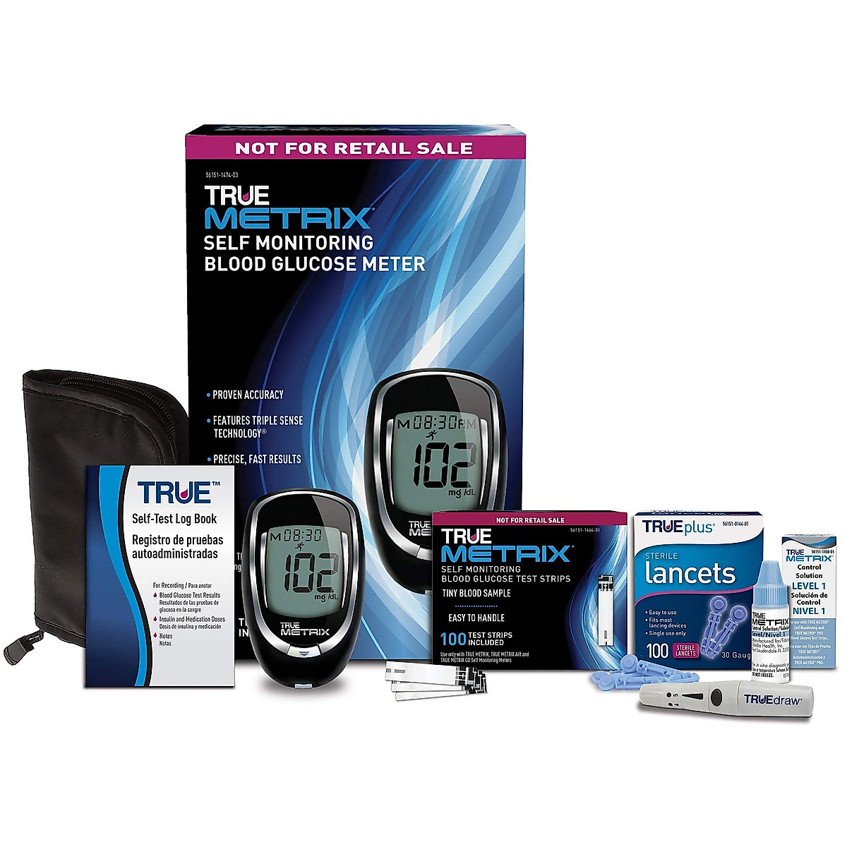 TRUE METRIX® Starter Kit with TRUE METRIX® Test Strip and TRUEplus® Lancet Bundle