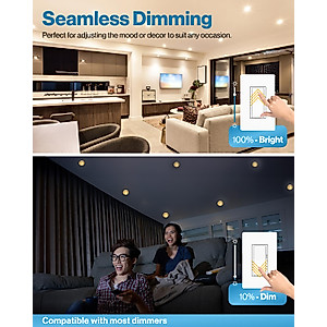 Sunco 12 Pack BR30 LED Bulbs, Indoor Flood Lights CRI93 11W Equivalent 65W 3000K Warm White 850 Lumens, E26 Base, 25000 Lifetime Hours Interior Home Dimmable Recessed Can Light Bulbs - UL