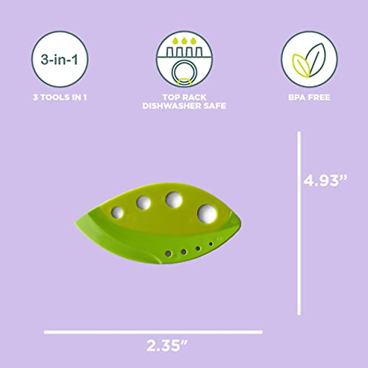Chef'n LooseLeaf Kale, Chard, Collard Greens and Herb Stripper