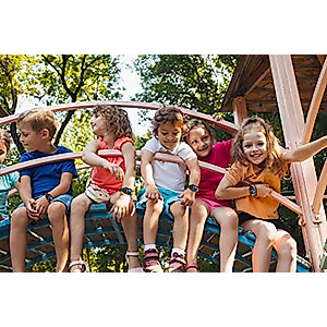 Accutime Kids Harry Potter Educational Learning Touchscreen Black Smart Watch Toy with Black Strap for Girls, Boys, Toddlers - Selfie Cam, Games, Alarm, Calculator, Pedometer (Model: HP4096AZ)