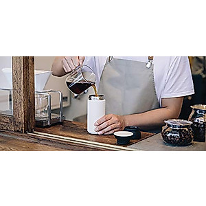 Kinto Travel Tumbler - Insulated Bottle (White, Small)