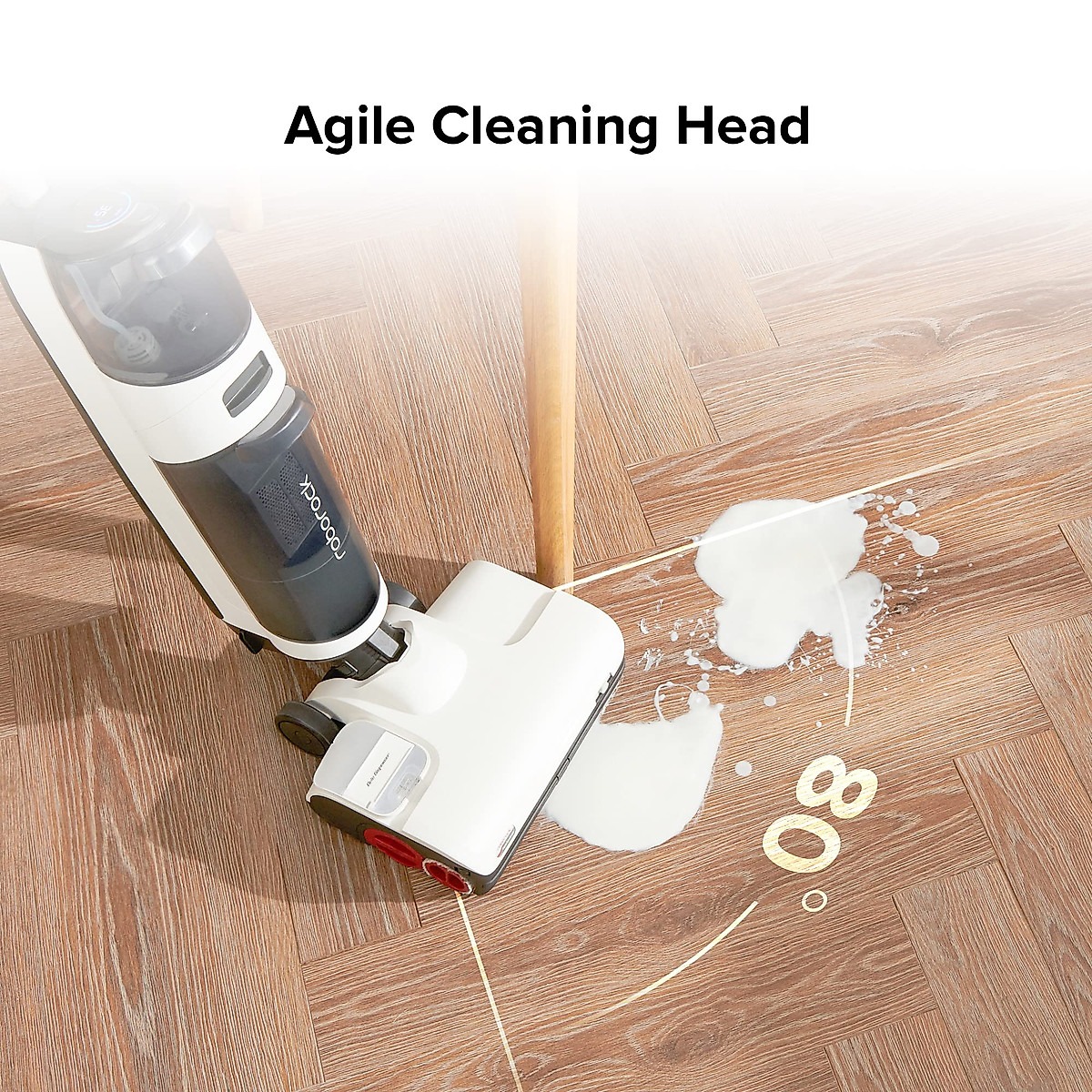 roborock Dyad Pro Wet Dry Vacuum Cleaner with Double Rollers, Cordless Vacuum Mop All in One, Self-Cleaning & Drying System, Floor Cleaner Machine for Mopping Hard Floor, Hardwood, Tile Flooring