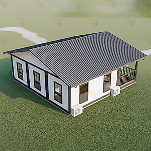 Expo Groups 20ft Luxury Design Prefab Mobile Container Home w/Bathroom – Kitchen, 2-3 Bedroom Modern Living Rooms + Pre-Wired (40FT)