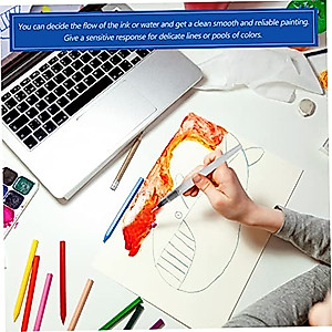 MAGICLULU 10pcs Travel Set Paint Brushes Set Bulk Pencils Water Coloring Brush Set Pencils in Bulk Water Coloring Brush Pen Writing Brush Water Brush Watercolor Brush Solid Accessories