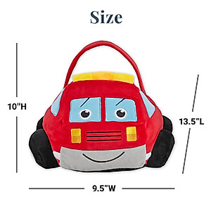 Let's Make Memories Personalized Easter Basket for Boys - Plush - Ladder Truck