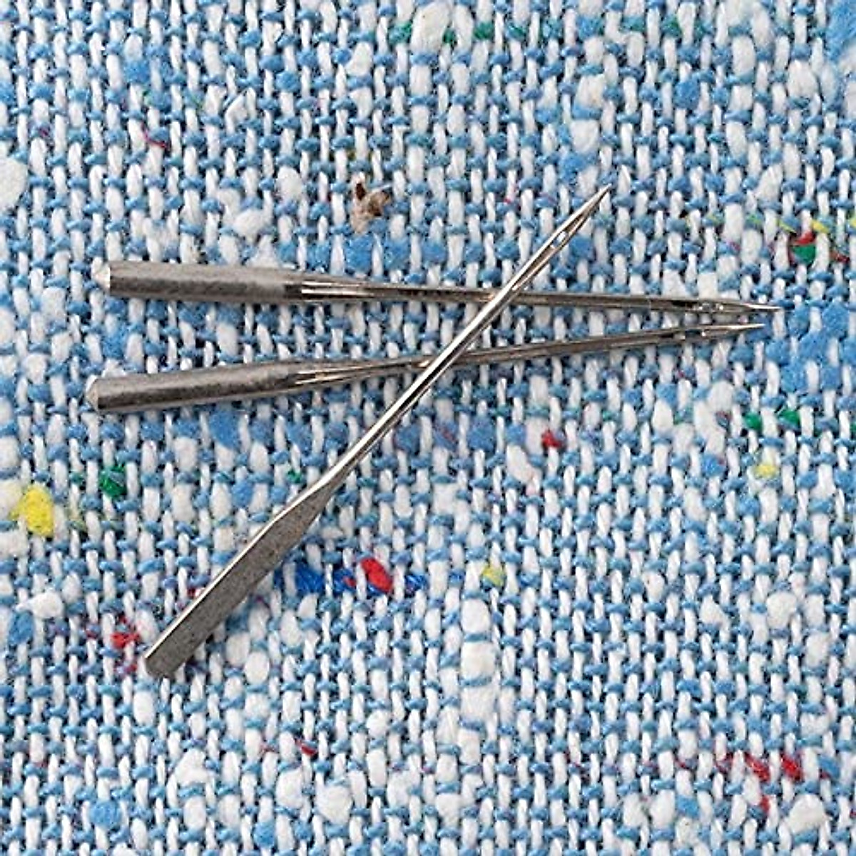 50 Pack of Sewing Machine Needles, 5 Assorted Sizes (HA 65/9, 75/11, 90/14, 100/16, 110/18) 10pcs of Each, Universal Regular Point Needles, Perfect for Embroidery, Cloth Repair, DIY and Crafts