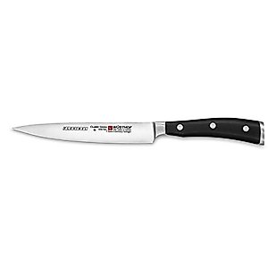 Wusthof Classic IKON Fillet Knife, One Size, Black, Stainless