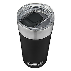 Coleman Insulated Stainless Steel 20oz Brew Tumbler, Black
