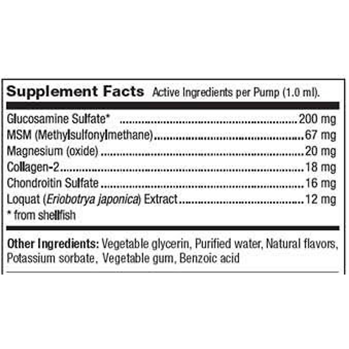 Brooksbern Liquid Joint Care Supplement for Dogs, 1-4 Month Supply with Glucosamine, Chondroitin, & MSM