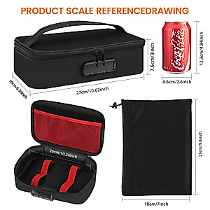 MUOUM Discreet Lockable Storage Toy Bag Box Organizer Container