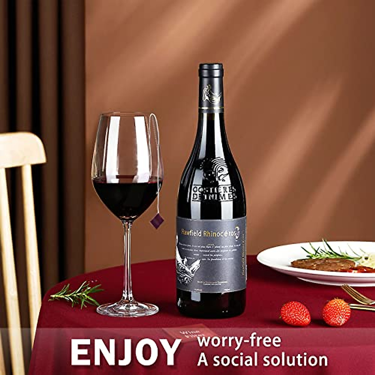 Wine Purifier To Reduce Sulfite And Histamine: Alleviates headaches, Prevent Wine Sensitivities (12 Packs)