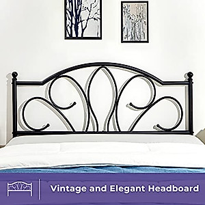 GreenForest Queen Size Bed Frame with Headboard Quick Assembly Heavy Duty Platform Bed Frame with Underbed Storage,No Box Spring Needed Mattress Foundation,Black