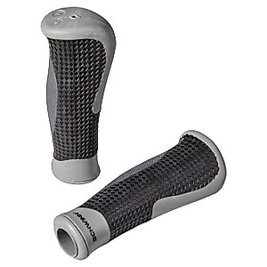 Schwinn Ergonomic Tri-Layer Gel Comfort Bicycle Grip, Black Small