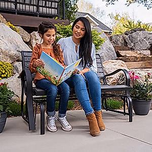 Lifetime 60276 Glider Bench, Harbor Gray