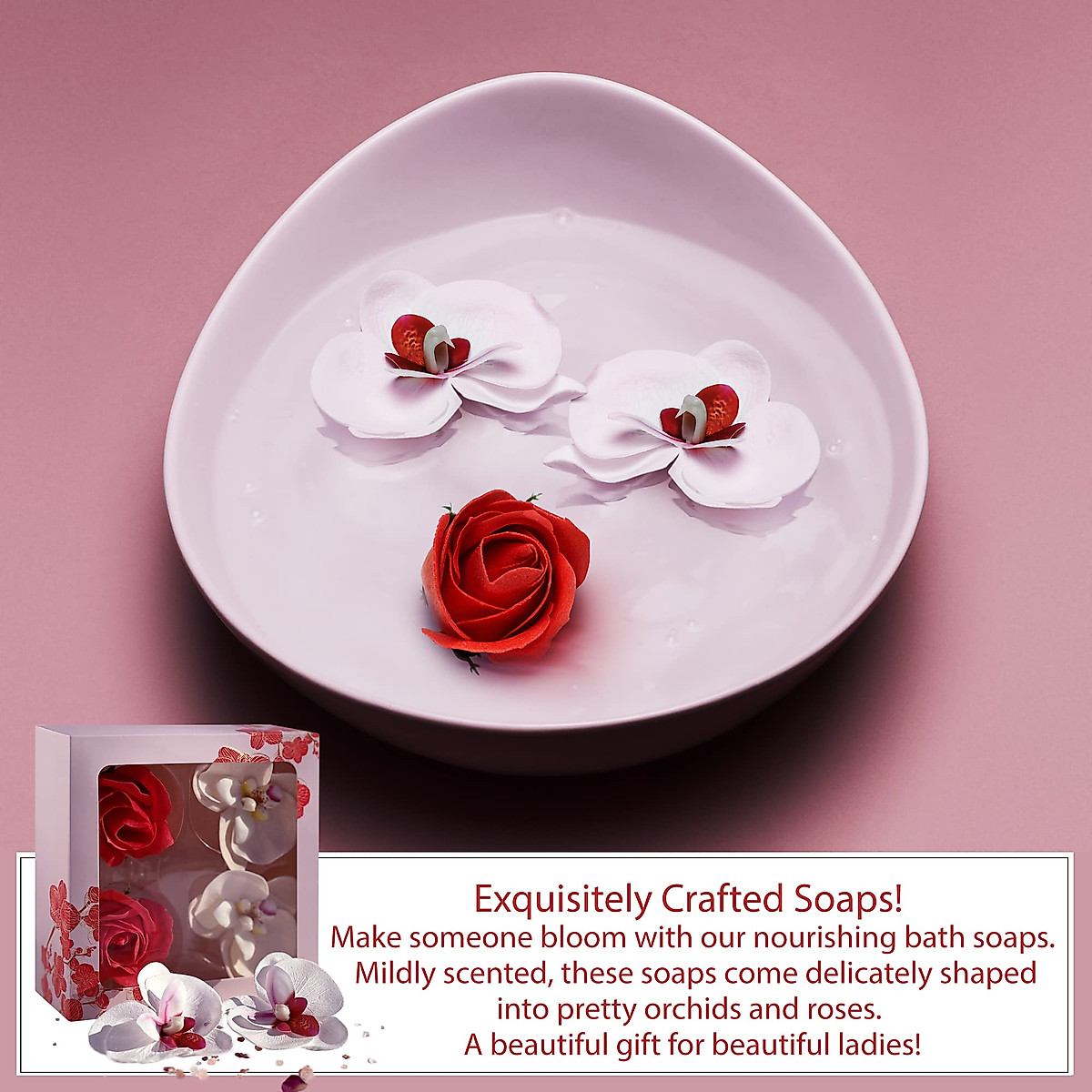 O&R 14-Piece get well soon gift basket -birthday gift- Thoughtful Self-Care Package Kit For Women - After Surgery Presents With Coffee Tumbler - With Rose Soaps & Candle For spa gifts for women