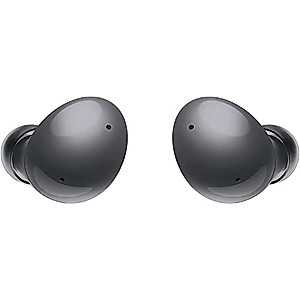 SAMSUNG Galaxy Buds 2 Bluetooth Earbuds, True Wireless, Noise Cancelling, Charging Case, Ambient Sound, Water Resistant - (Renewed) (Buds 2 Graphite)