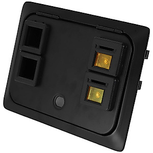 Zeafree Arcade Game Machine Two Entry Coin Door 2-SLOT Coin Door for Pinball Game Machine