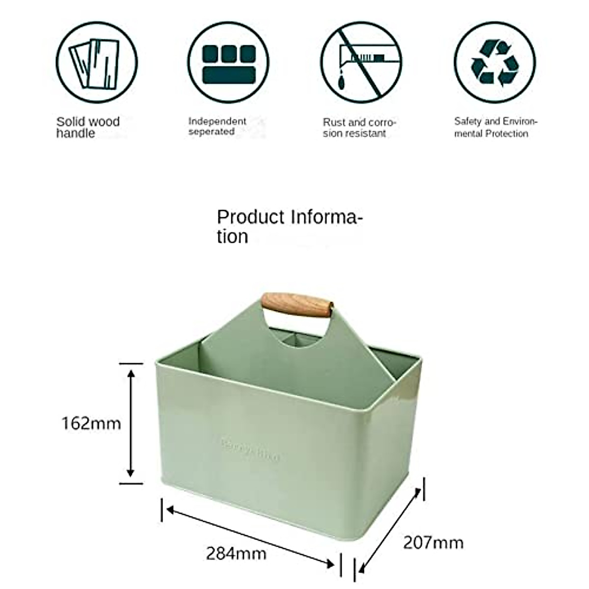 CYGURT Tool Storage Box Household Portable Storage Box Desktop Storage Box Outdoor Camping Garden Organizer