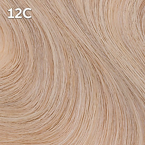 COLORCHARM Permanent Liquid Hair Color for Gray Coverage| 12C Ultra Light Blonde| 1.4 Fl Oz