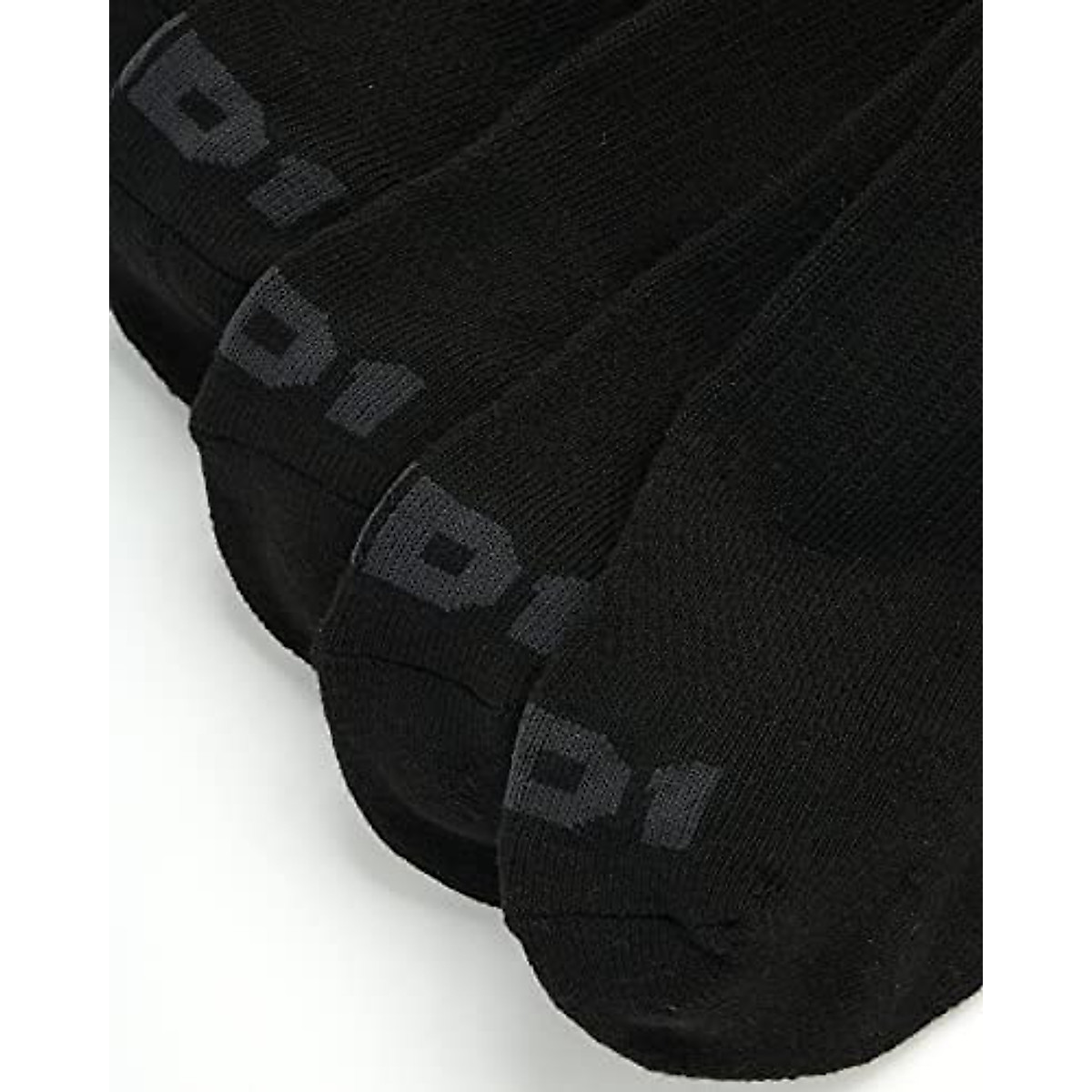 AND1 Men's Socks - Athletic Cushion Low Cut Socks (12 Pack), Size 6-12.5, Black