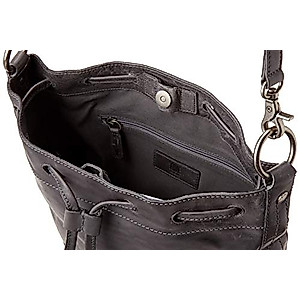 Frye Melissa Drawstring Hobo, Carbon