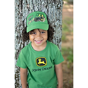 John Deere baby boys Long Sleeve T-shirt T Shirt, Blue, 3-4T US