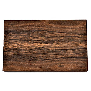 Texas Knifemakers Supply Ziricote Wood Knife Handle Block (Each Piece is Unique) 5" x 1-1/2" x 1"