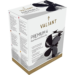 Valiant Premium IV Heat Powered Stove Fan