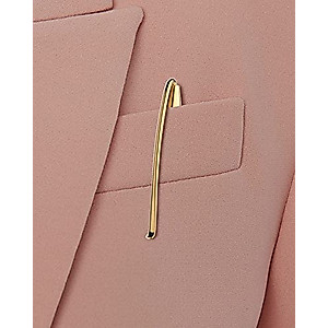 Cambond Ballpoint Pens, Guest Pen Stainless Steel Nice Pens for Guest Book Uniform Christmas Gift - Black Ink (1.0mm Medium Point), 3 Pens with 6 Extra Refills (Gold)