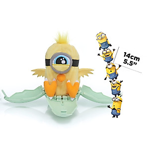 Wow! PODS Stuff Minions: Rise of Gru - Drop 'n Pop Minion Toy Zodiac Chicken | Official Film Merchandise, Collectables, Toys and Gifts for Boys and Girls, Aged 5+, Yellow