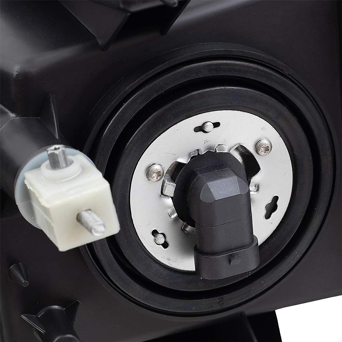 Brock Aftermarket Replacement Driver Left Passenger Right Halogen Composite Headlight Assembly Set Compatible With 15879433 15879432