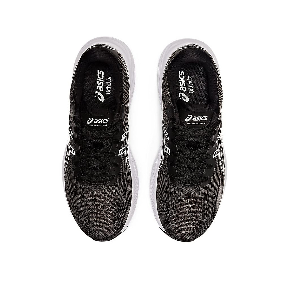 ASICS Women's Gel-Excite 9 Running Shoes, 6, Black/White